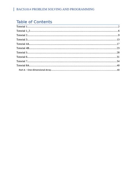 bacs1014 tutorial docx 1 pdf computer program programming