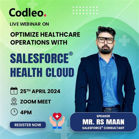 Codleo Consulting On Linkedin Salesforce Salesforcehealthcloud Healthcloud Cloud Webinar…
