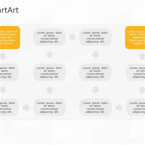 SmartArt Process Circular Bending 3 Steps