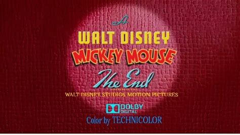 Mickey Mouse 1940 Closing Title Remake By Randymedina2023 On Deviantart