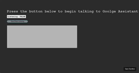 Auditory User Interface Codesandbox