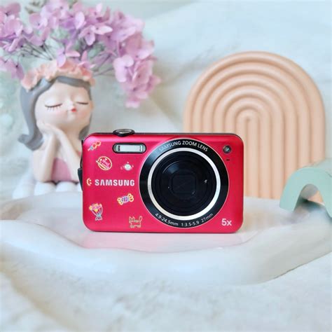 Samsung Sl605 Red Digital Camera Shopee Philippines