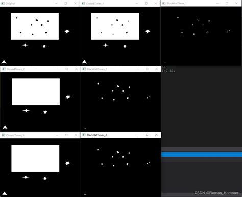Opencv12 形态学操作形态学结构元素 Csdn博客