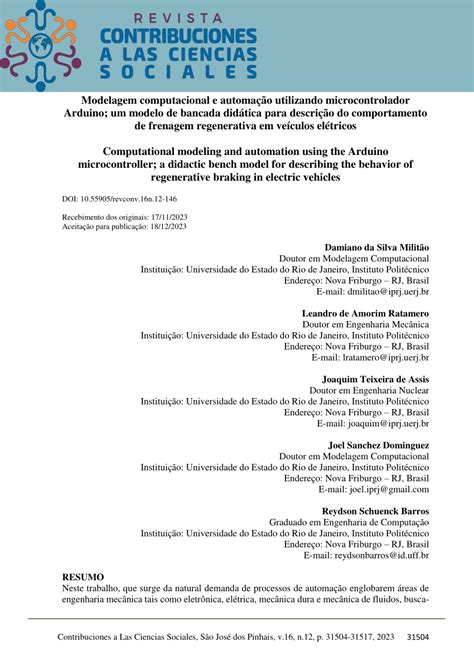 pdf modelagem computacional e automação utilizando microcontrolador