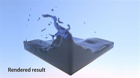 Nvidia Physx Flex Fluid Simulation 500k Particles Youtube