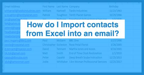How To Import Contacts From Excel Into Outlook 2016 2010 Anyleads