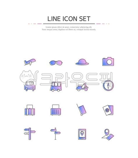 일러스트 백그라운드 활용 디자인 그래픽소스 사진이미지일러스트캘리그라피 Dawool작가