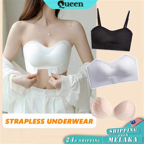 Latest Push Up Bra Wireless Baju Dalam Wanita Bra Seksi Tube Bra Plus Size Invisible Bra