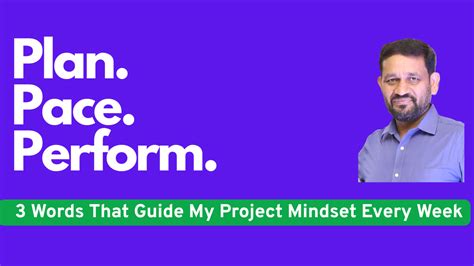 Plan Pace Perform Your Weekly Project Edge