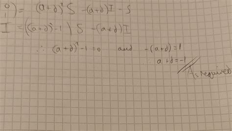 is comparing coefficients valid here r mathematics