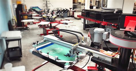Best Screen Printing Shop Layouts