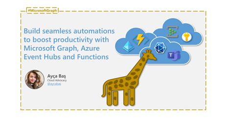 build seamless automations to boost productivity with microsoft graph