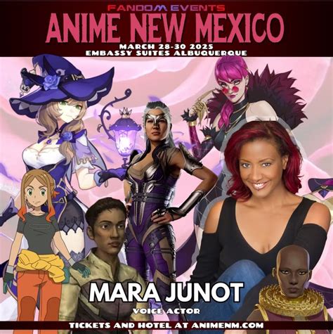 Mara Junot One Of Animes Most Powerful Female Voices At Anime New Mexico Ein Presswire