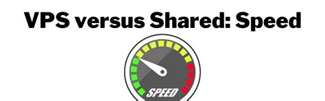 is vps hosting faster than shared which one should you start using