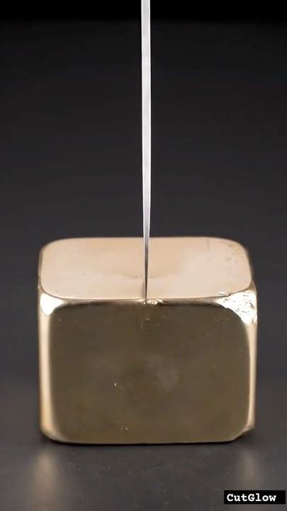 Cutting Element 55 Cesium In Half 🔪⚡ Periodic Table Cuts Shorts