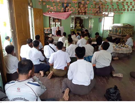 ငပုတောမြို့နယ်၌ မြို့နယ်စီမံအုပ်ချုပ်ရေးအဖွဲ့ ဥက္ကဋ္ဌမှ ဒက္ခိဏာရုံကျောင