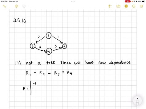 draw a graph with numbered and directed edges and numbered nodes