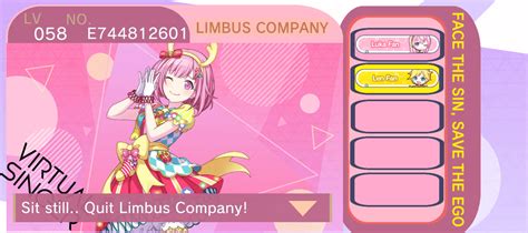 Guys New Limbus Company Update Looks Wild Rprojectsekai