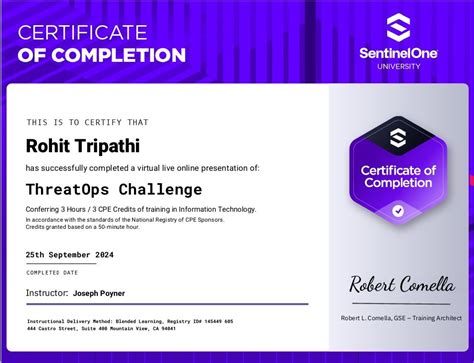 Cybersecurity Threatops Sentinelone Continuouslearning Skilldevelopment Rohit Tripathi
