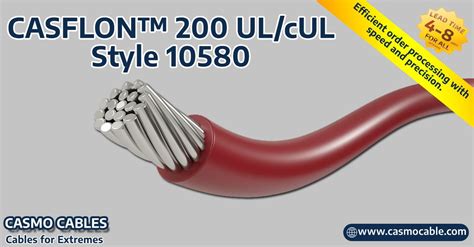 Casmocable Fluoropolymer Coaxialcable Datatransmission