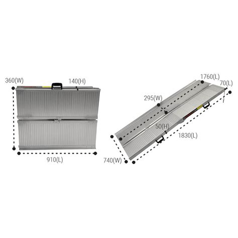 Folding Access Ramp Free Next Day Delivery