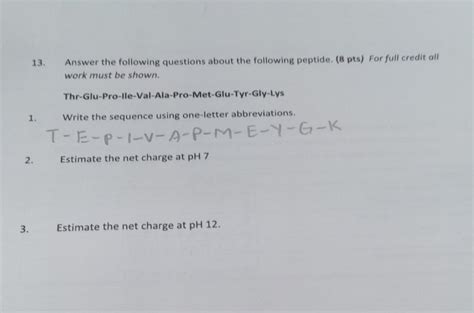 solved 13 answer the following questions about the