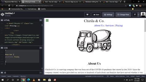 Css How Do I Align My Navbar To The Right Of My Html Page Stack Overflow