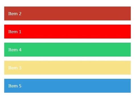 Amazing Jquery Plugins — Drag And Drop Sortable Html List With Jquery