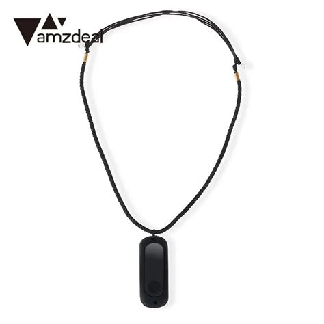 Aliexpress Com Buy Amzdeal Necklace With Rubber Pendant Holder Cover For Xiaomi Mi Band