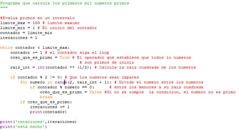 Calcular Números Primos Usando Python Geomadres