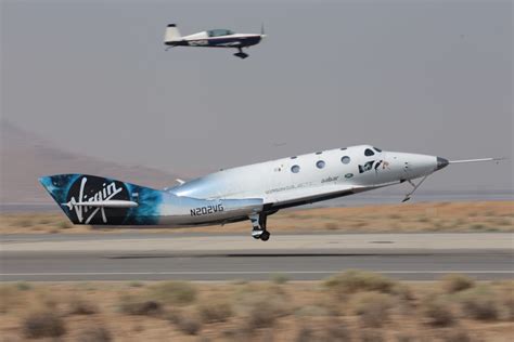 Virgin Galactics Vss Unity Space Plane Aces Test Flight Reaching