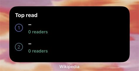 ios wikipedia “top read” widget not displaying anything r wikipedia