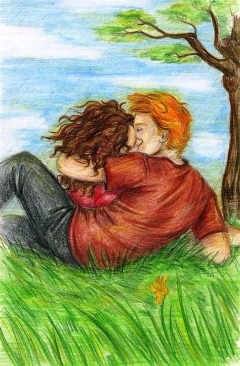Hermione And Ron Kiss Ron And Hermione Hermione Harry Potter Fan Art