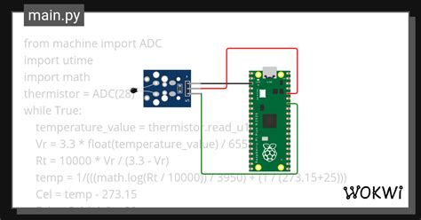 Thermometer Wokwi Esp32 Stm32 Arduino Simulator