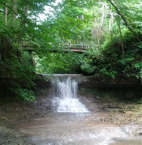 Waterfall Yellow Springs Ohio