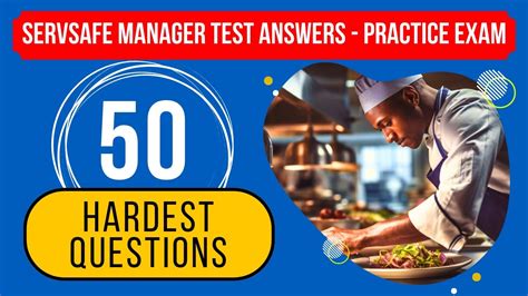 ServSafe Manager Test Answers 2024 Study Guide Practice Exam 50