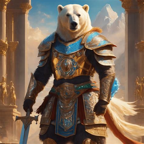 King Polar Bear Digital Art By Freeman Fine Art America