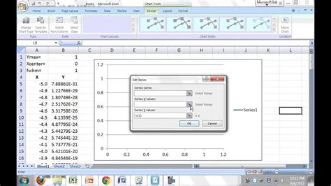 Créer Une Gaussienne Excel Calcul Courbe De Gauss Xvpvke