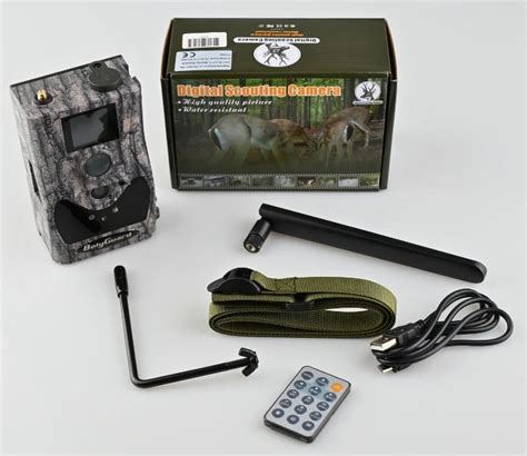 Zestaw Fotopułapka Gsm Na Złodzieja Kamera Leśna Hc Bg584