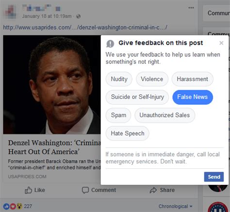 How To Flag Fake News On Facebook