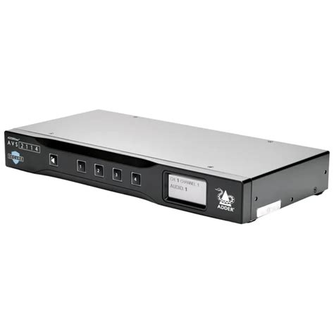RCB Logic Adder AVS 2114 ADDERView Secure 4 Port DVI Single Head Switch