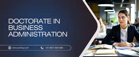 Why Should You Earn A Dba Doctorate In Business Administration Aimlay