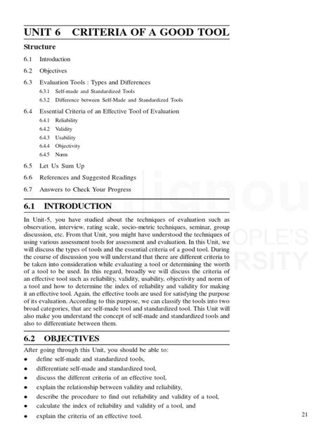 Good Test Pdf Validity Statistics Educational Assessment