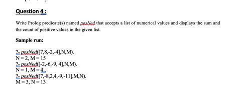 solved question 4 write prolog predicate s named passed