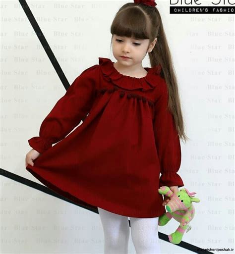 مدل لباس بچه گانه دخترانه ساده زمستانی
