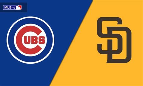 Chicago Cubs Vs San Diego Padres Series Preview May 6 8 Overview