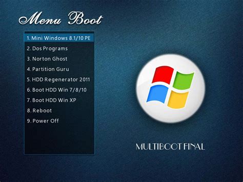 Multiboot Final Legacy UEFI Version AIO Trong file duy nhất