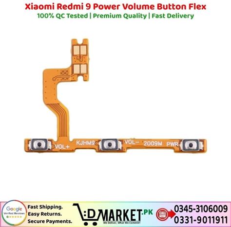 Xiaomi Redmi Power Volume Button Flex Price In Pakistan