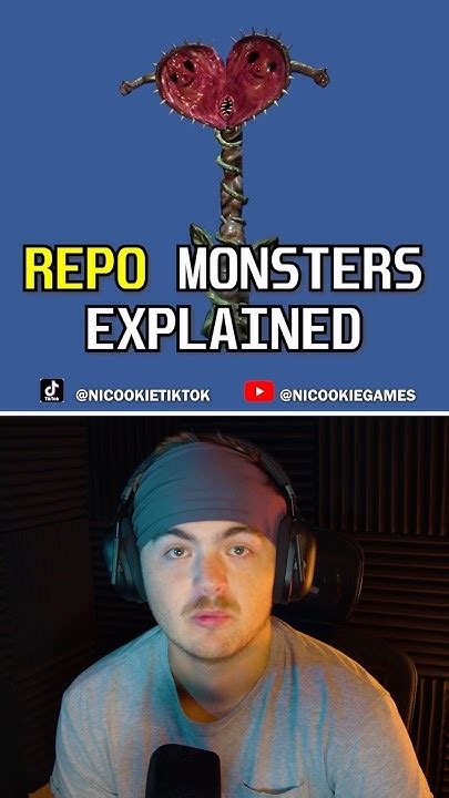Repo Monsters Explained Heart Hugger Repo Gaming Scp Horror