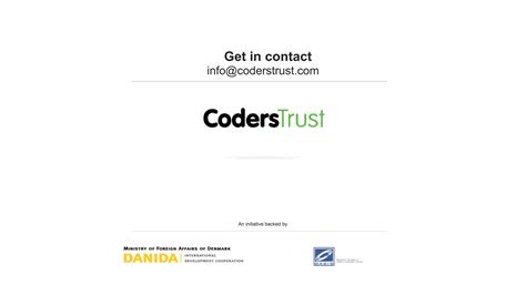 Coderstrust Key Note Presentation Ppt